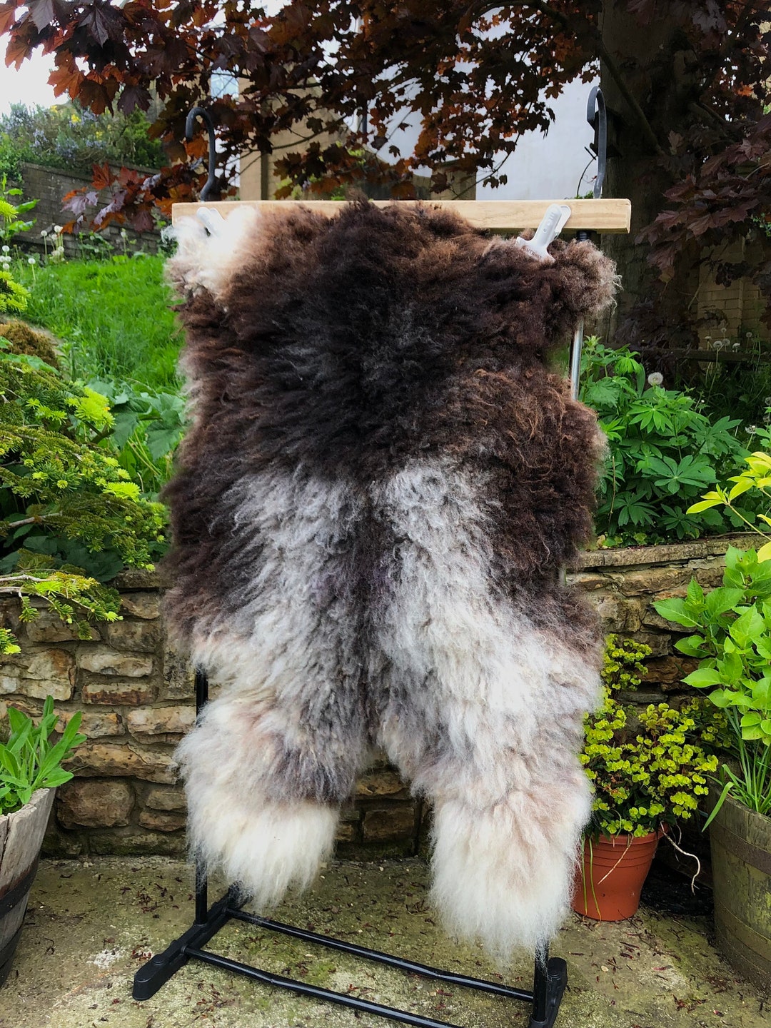 Large Shetland Felted Sheep Fleece Rug Animal Friendly - Etsy