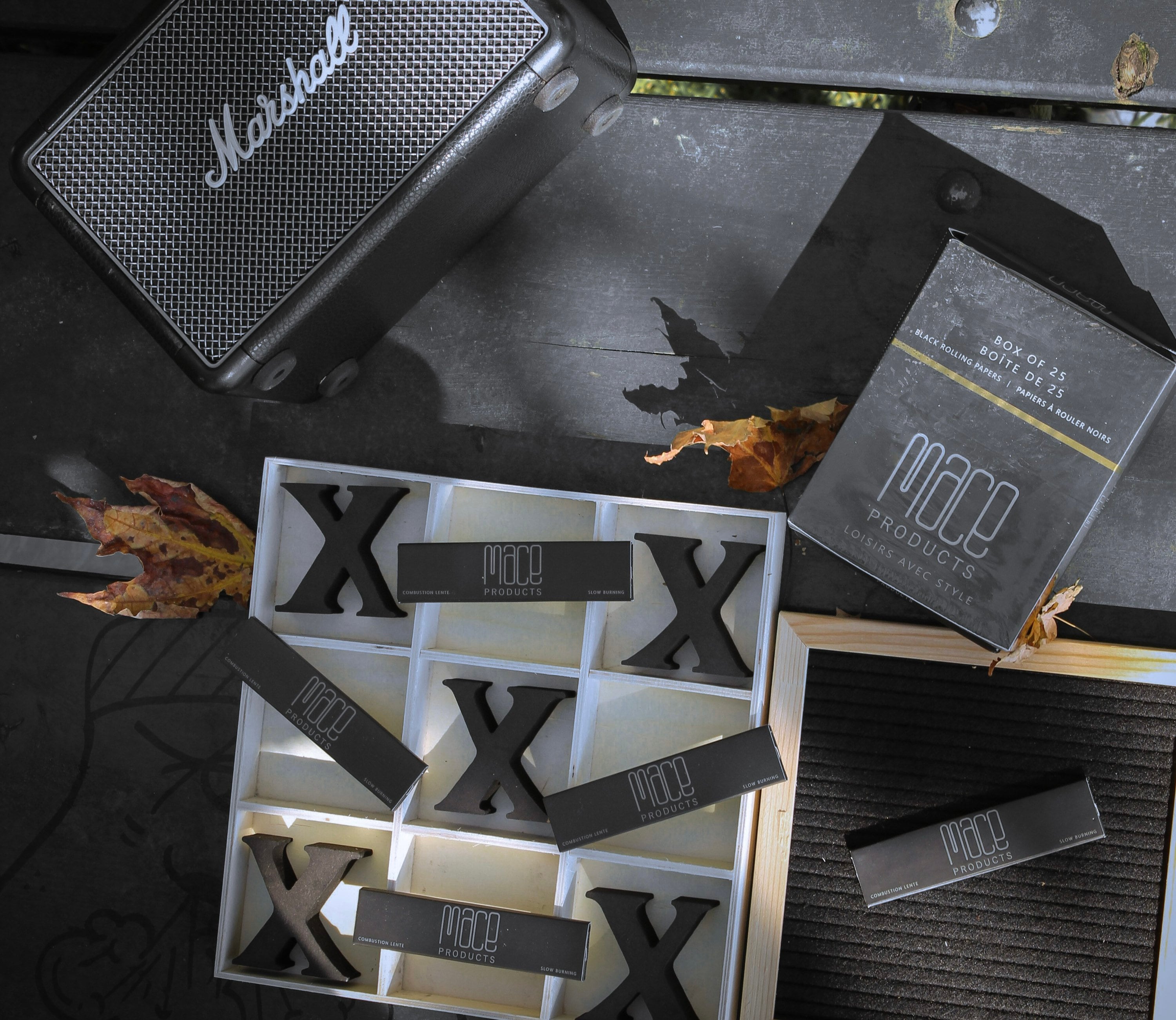 Black Rolling Papers Mace Products King Slim Matte Black - Etsy