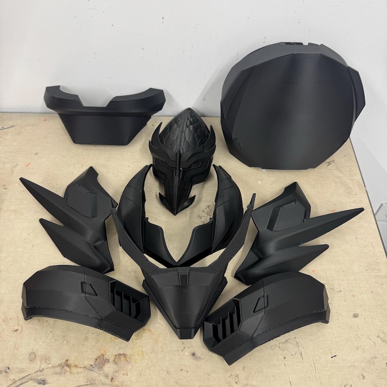 Halo Infinite Hayabusa 3D Printed Custom Cosplay Helmet Raw Print - Etsy