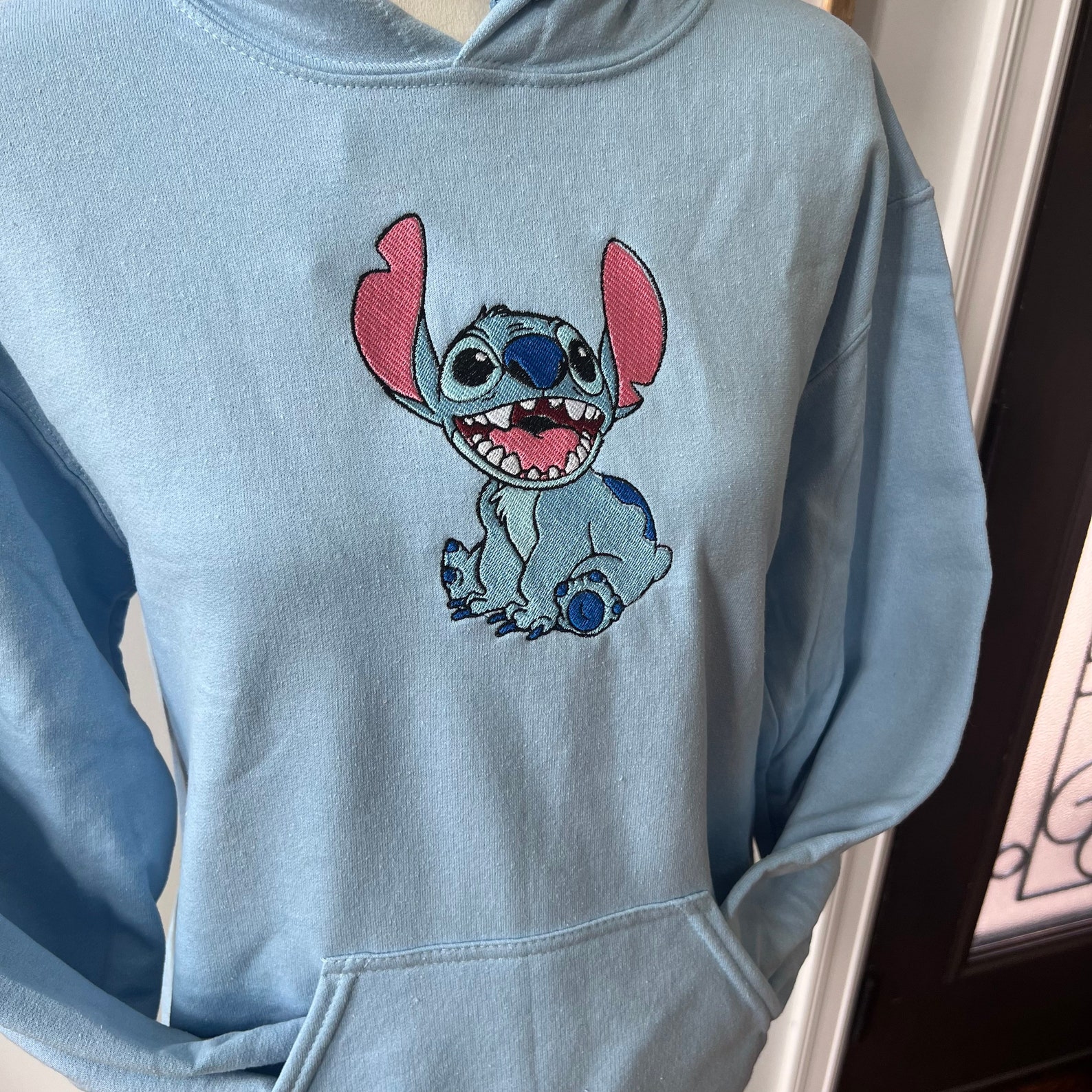 Lilo and Stitch Hoodie Custom Embroidered Trendy Cute - Etsy