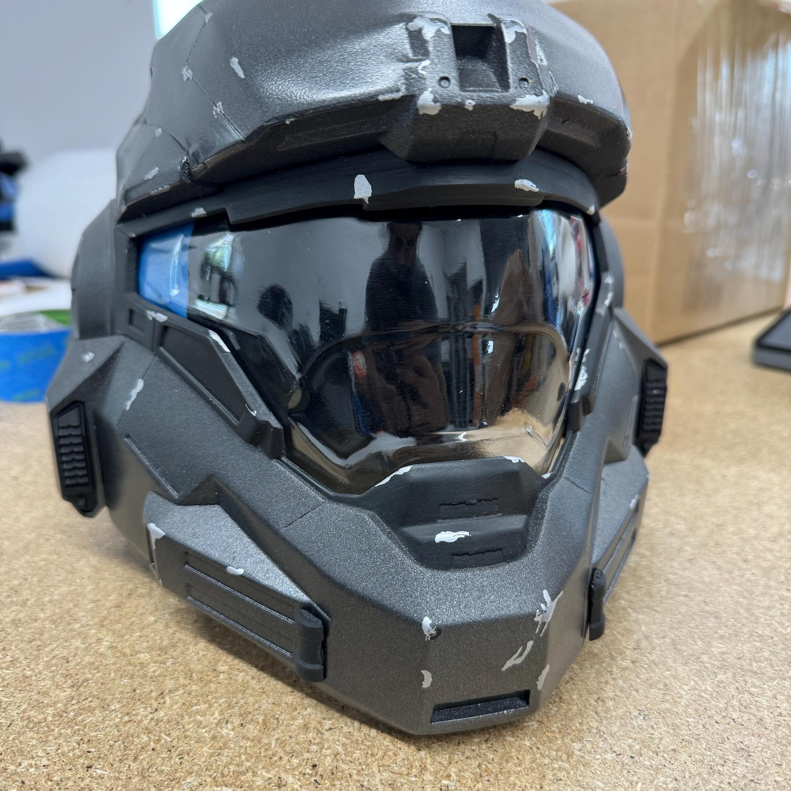 Halo Reach Noble 6 (MK V B) Helmet 3D Printed Raw Helmet - Etsy