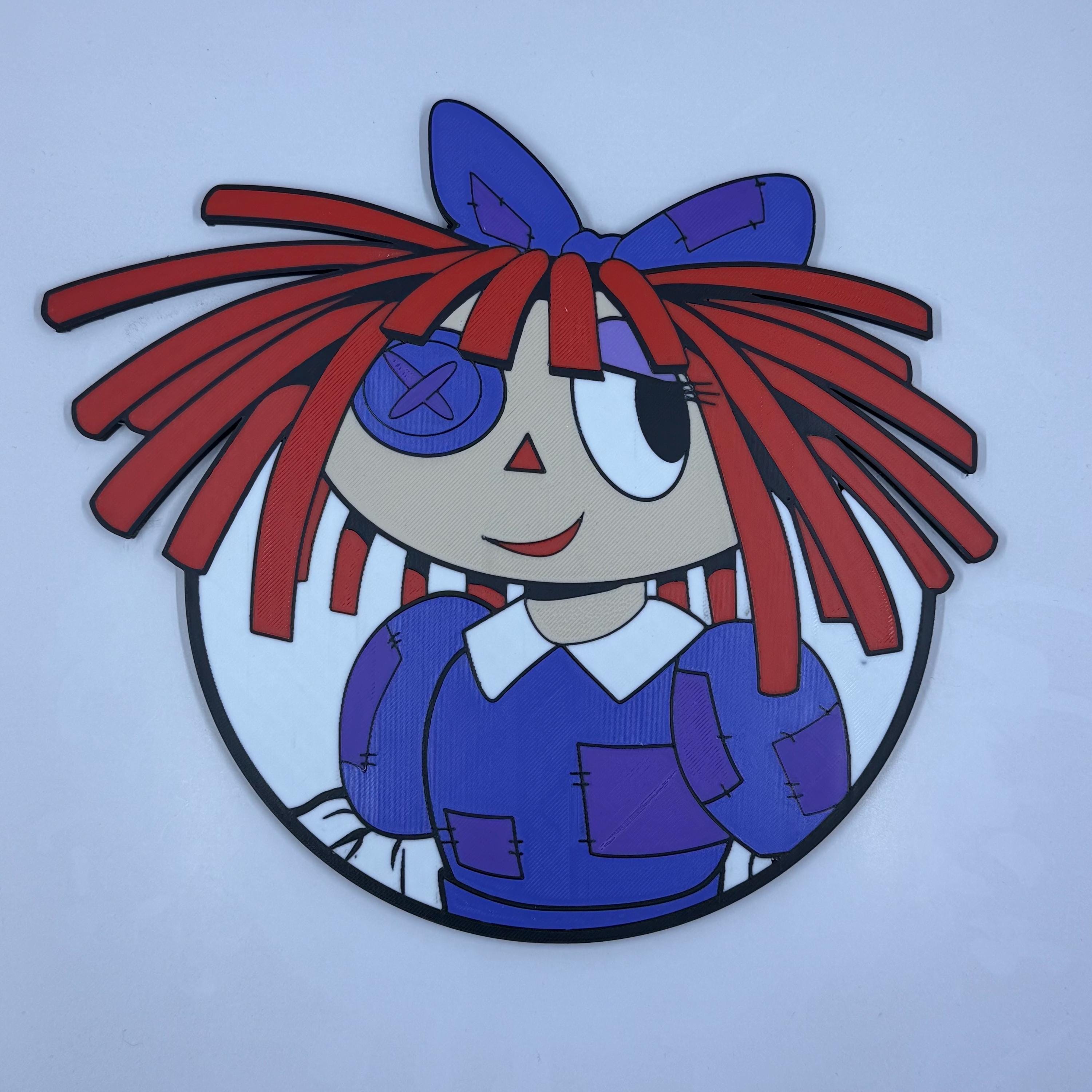Digital Circus Door Signs Custom Made Perfect For Ts Or Just Decor