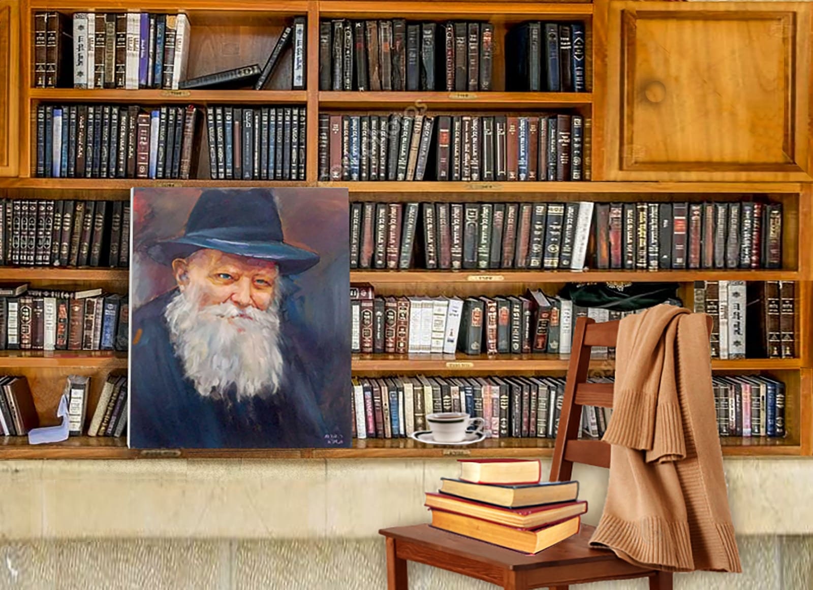 The Lubavitcher Rebbe, Chabad Rabbi Menachem Mendel Schneerson. Fine ...