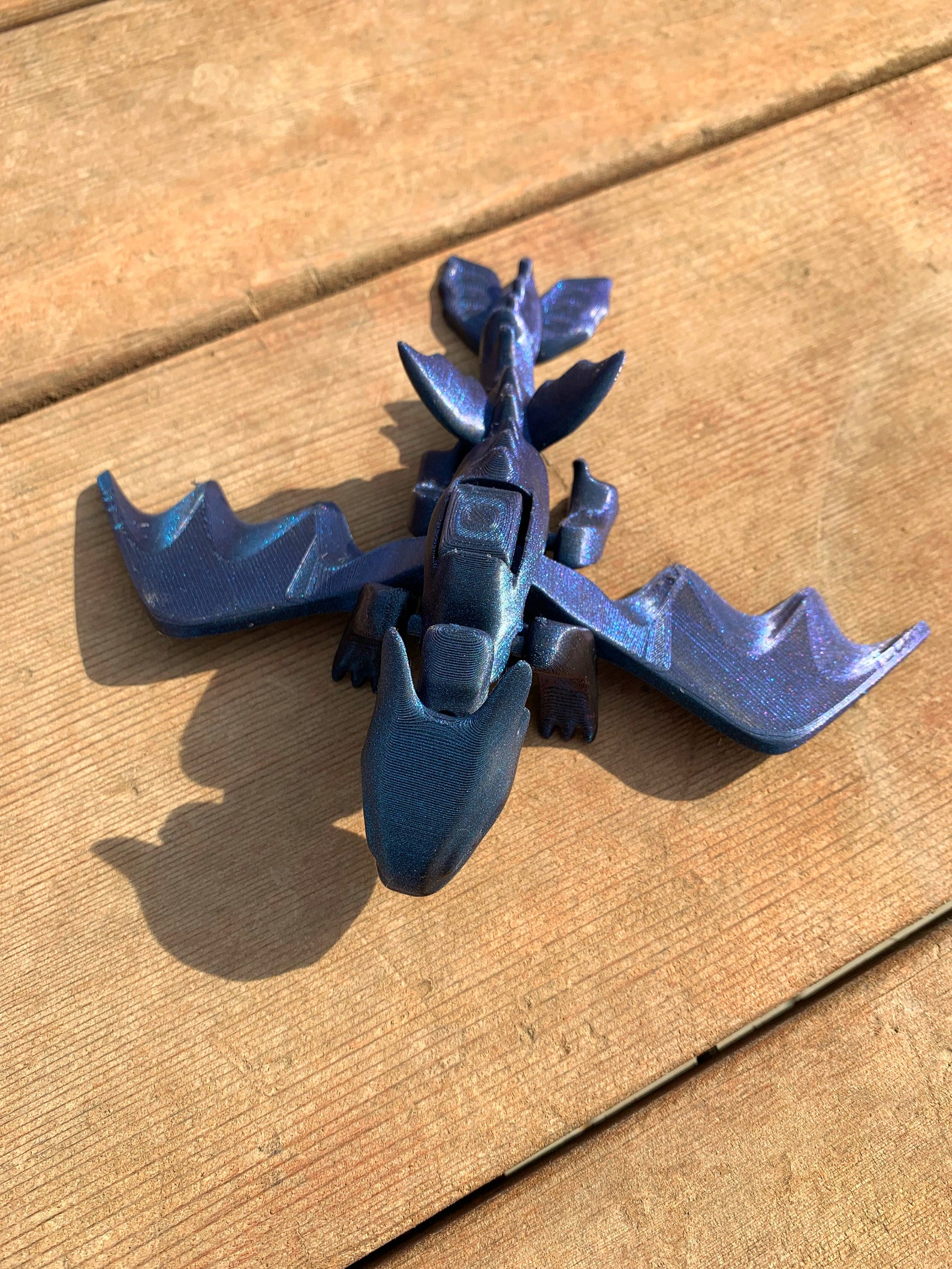 3d Printed Articulated Dragon Toothless - Etsy