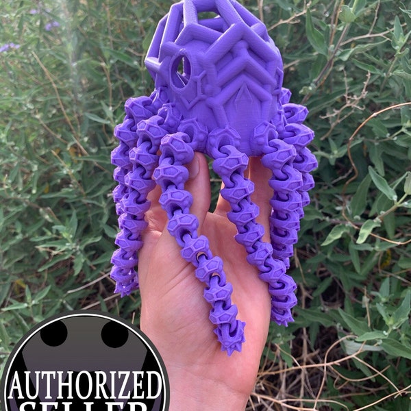 3d Printed Void Octopus - Etsy