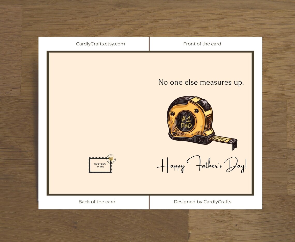 Digital Punny Father's Day Card - Etsy