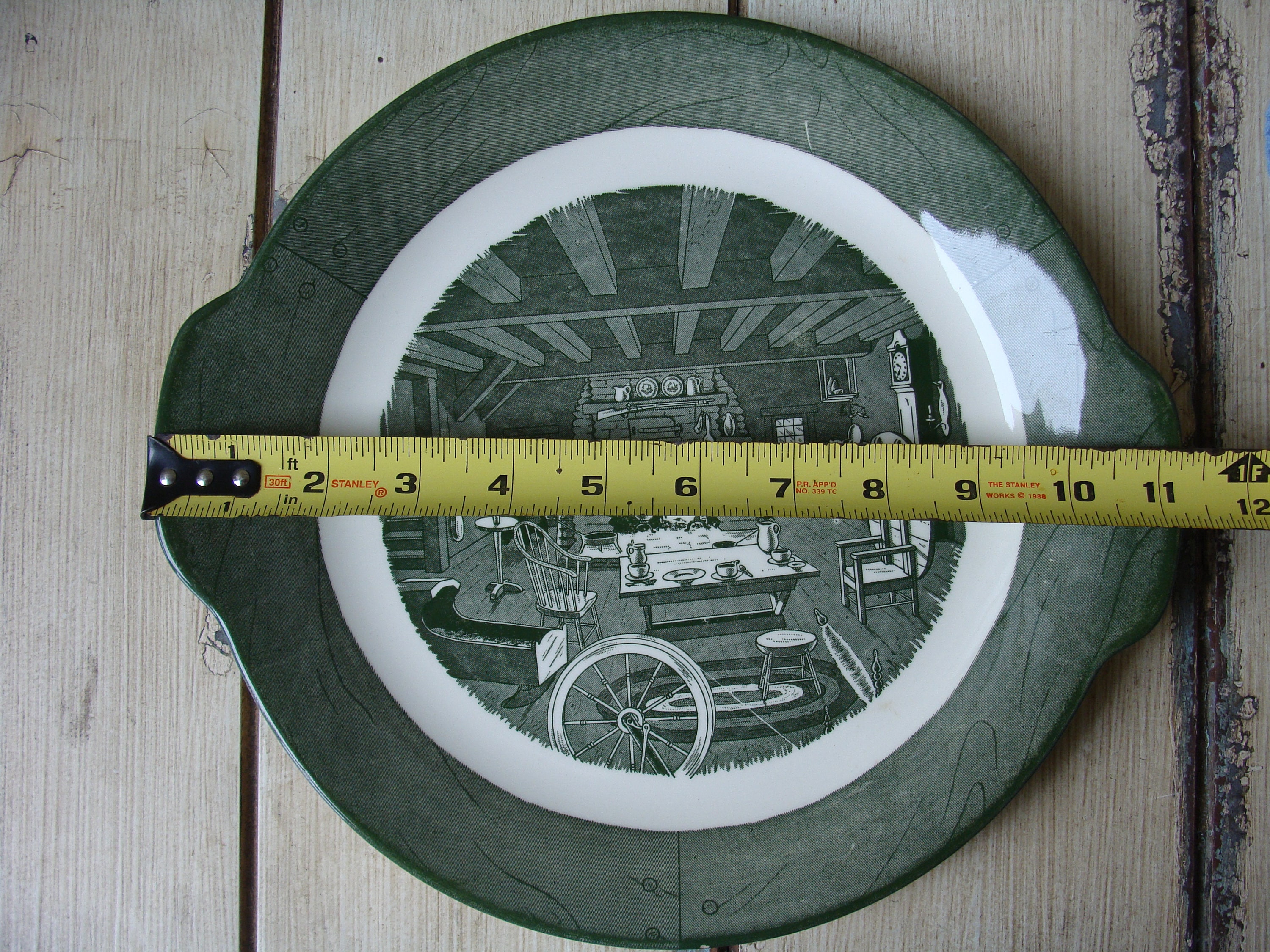 Vintage 1950s Colonial Homestead Cake Plate by Royal - Etsy