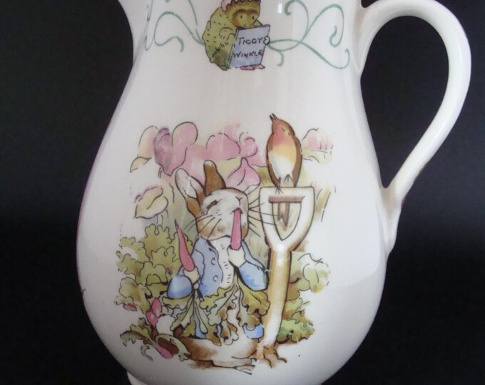 Vintage Peter Rabbit 12-ounce Pitcher by Wedgwood - Etsy