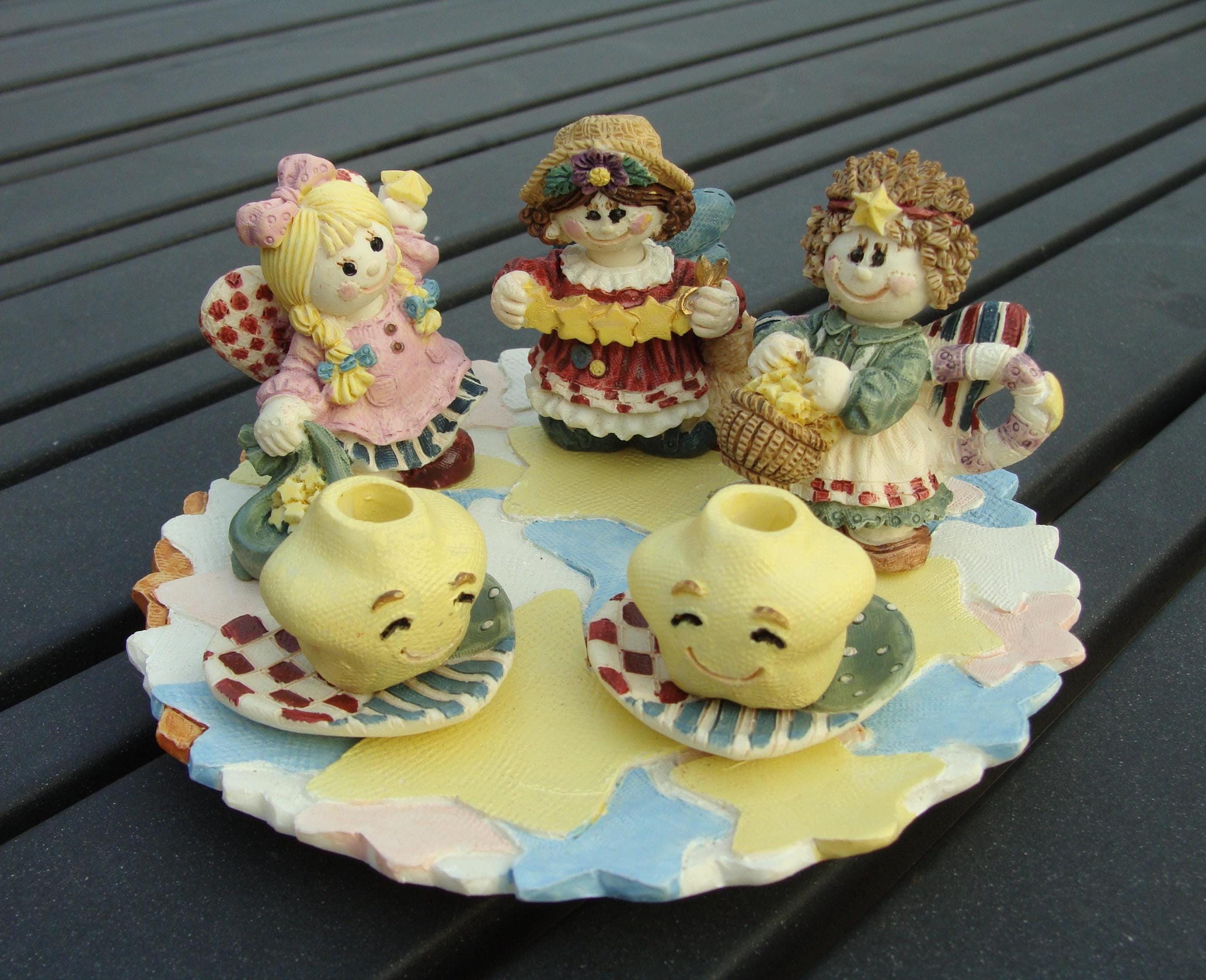 1997 10 Pc. Stars Mini tea Set by Popular Imports Etsy