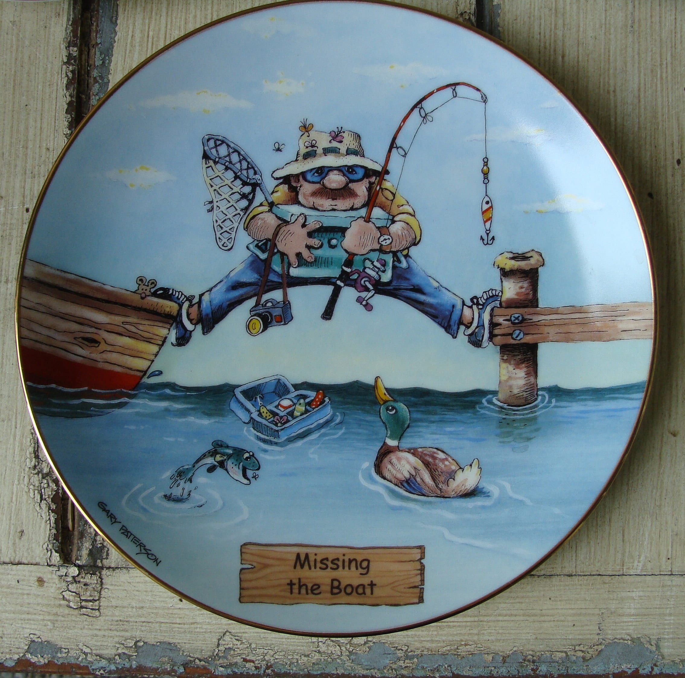 Vintage Gary Patterson Limited Edition the Art of Fishing Collector ...