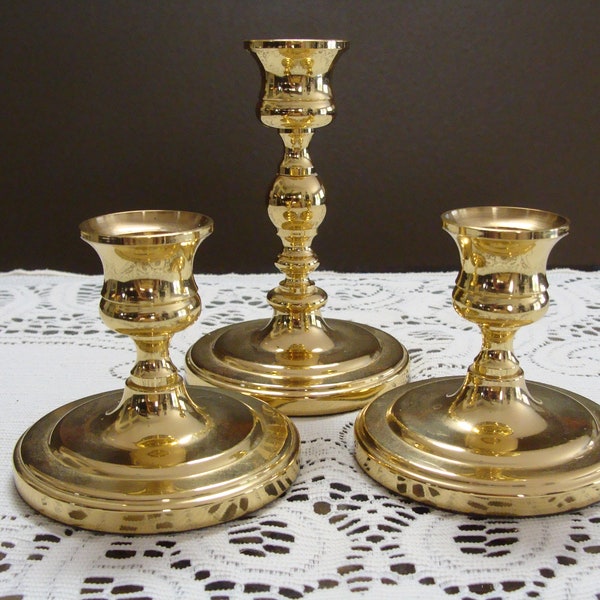 Baldwin Brass Candlesticks - Etsy