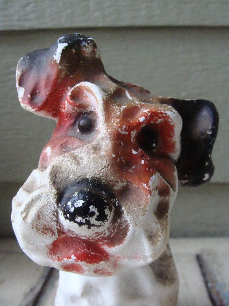 Vintage Chalk Dog Carnival Prize Set - Etsy