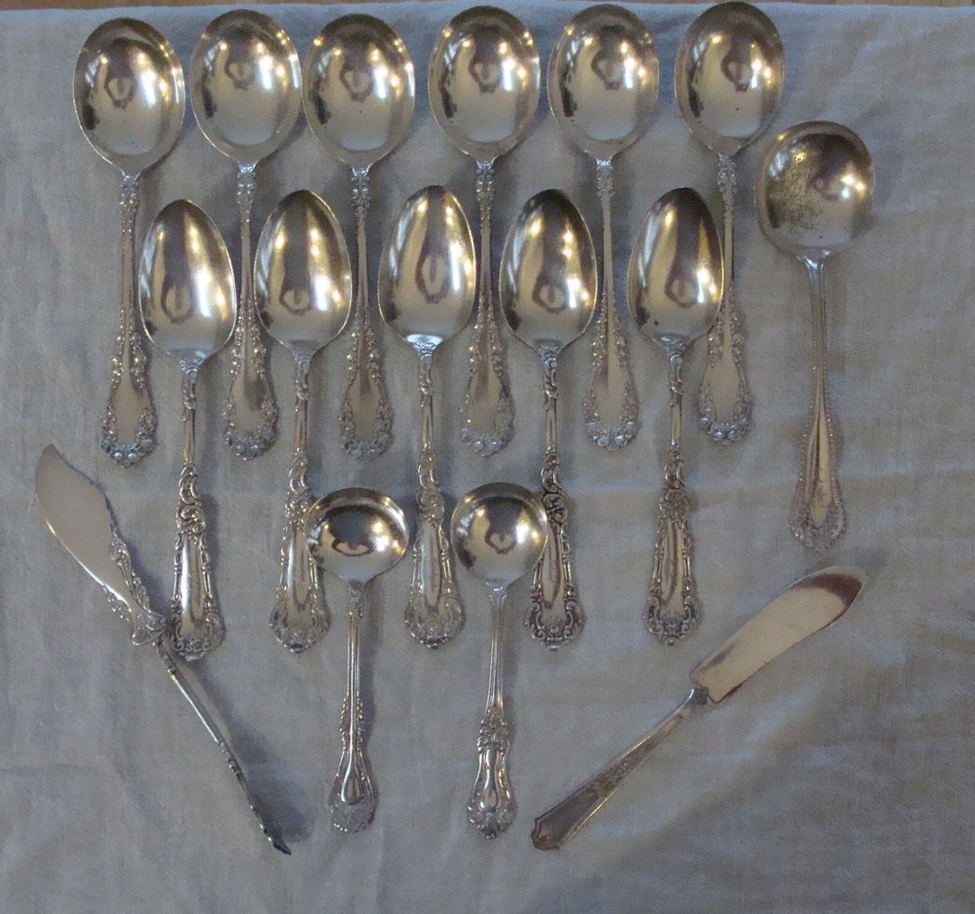 Antique Silverplated Flatware by International Silver Co, 1847-1901 - Etsy