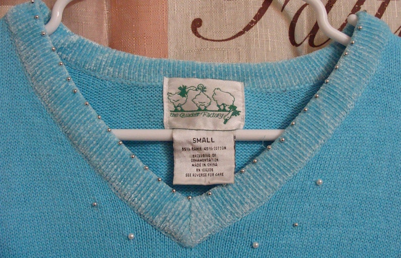 Vintage Snowflake Sweater From Quacker Factory Size Small - Etsy