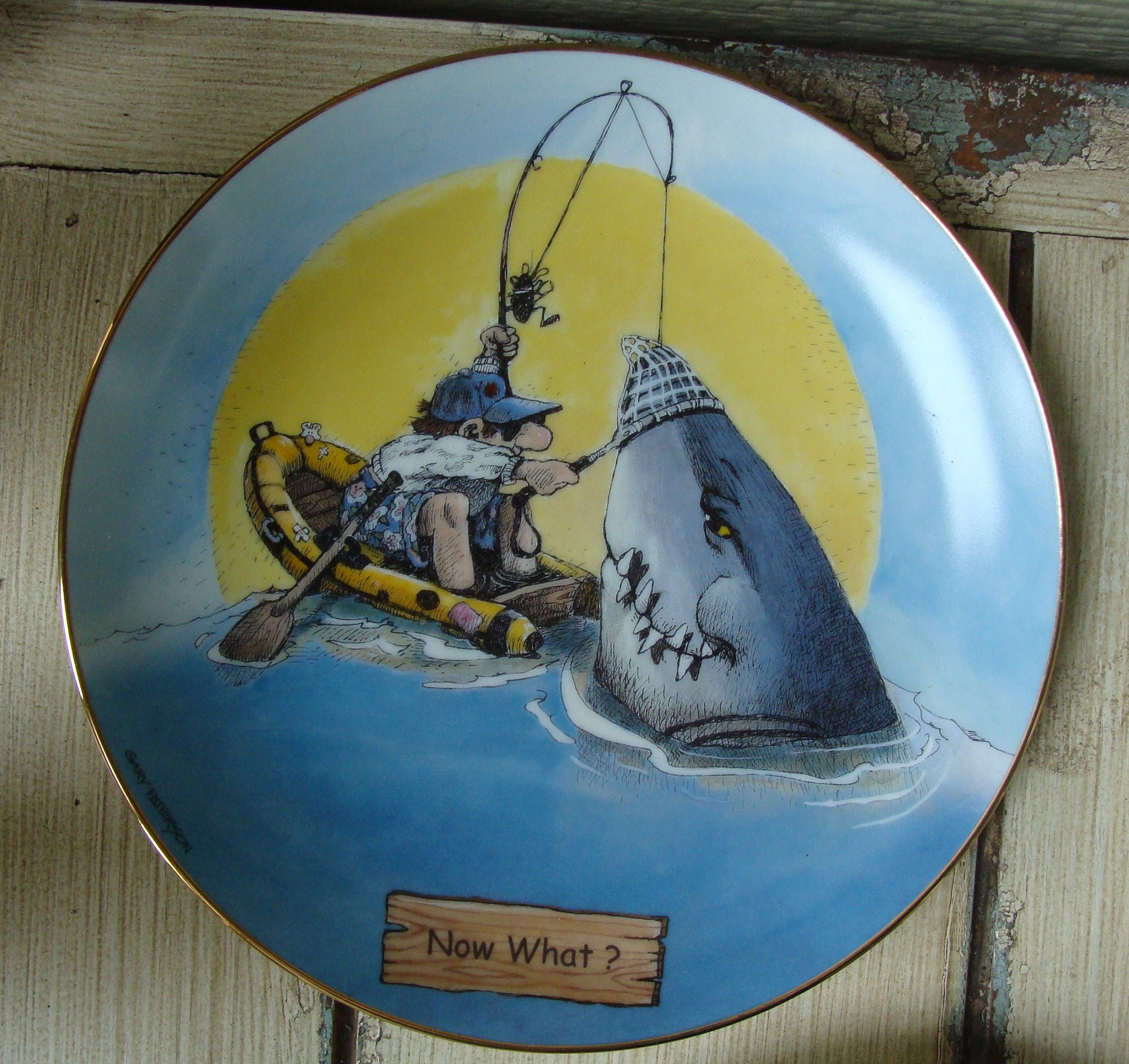 Vintage Gary Patterson Limited Edition "the Art of Fishing" Collector ...