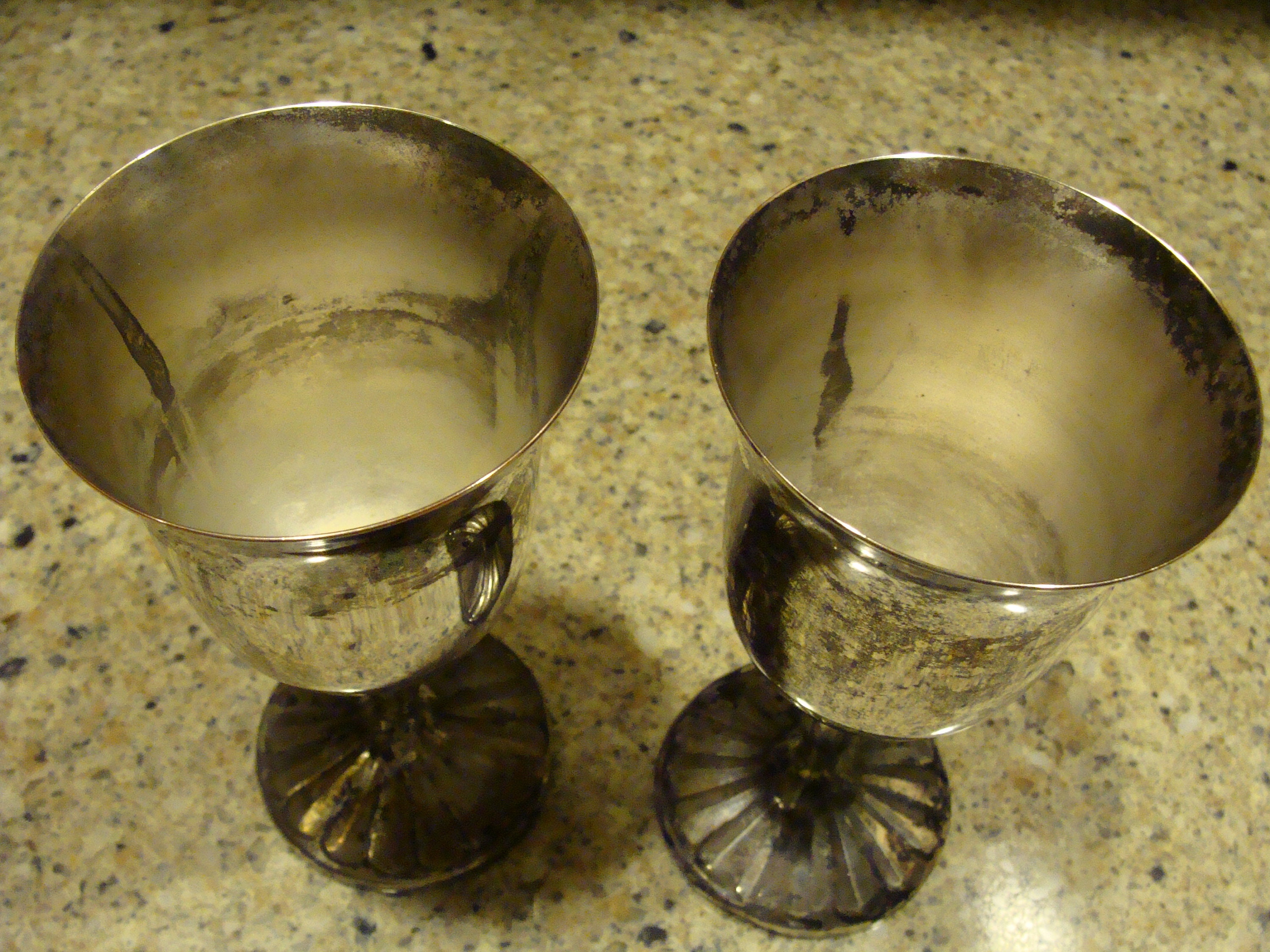 Vintage Silver-plated Goblets-international Silver Co 2 - Etsy