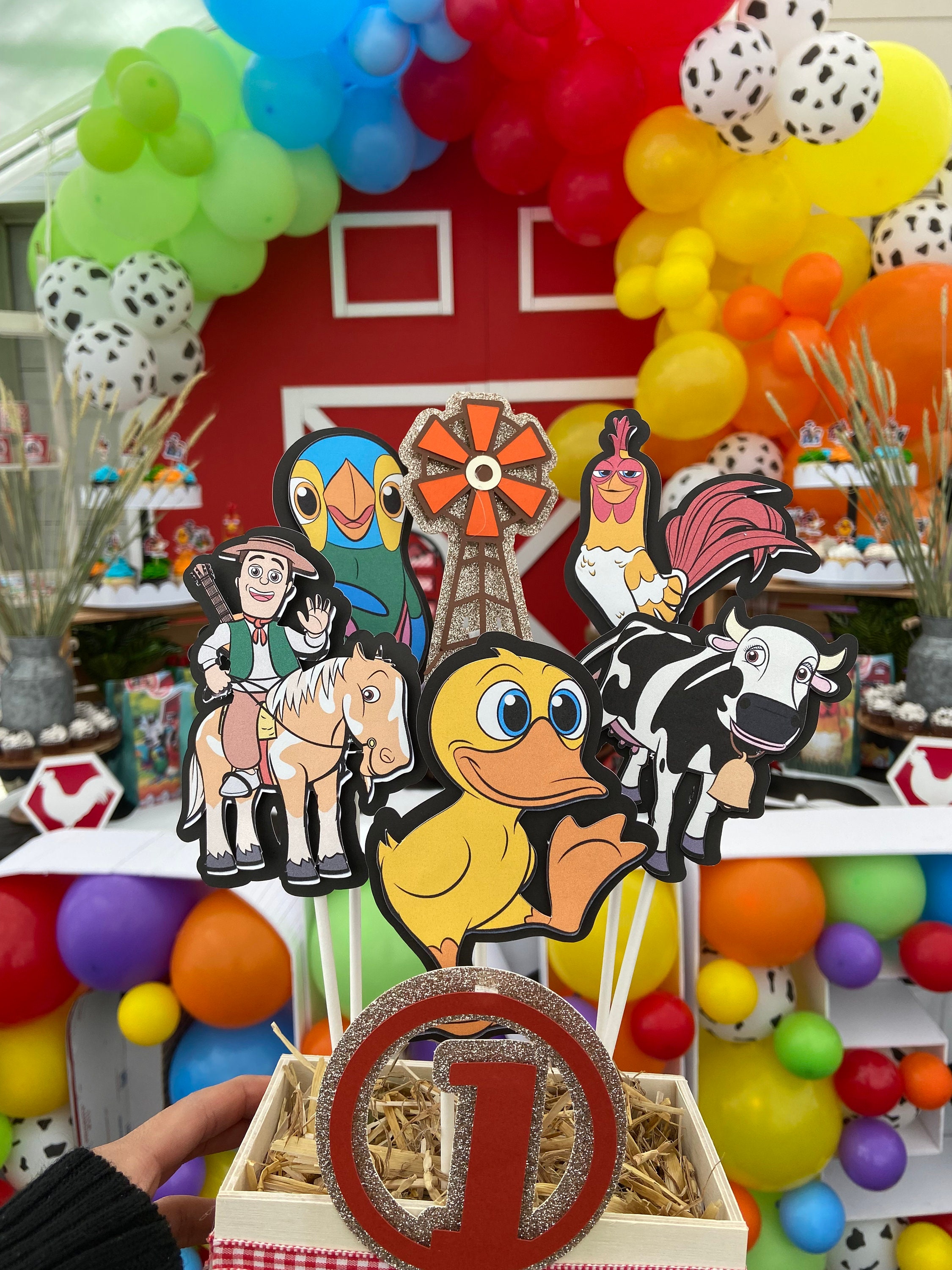 La Granja De Zenon Cake Toppers or Centerpiece Toppers - Etsy