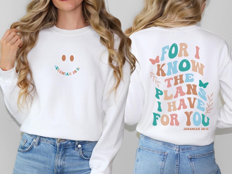 For I Know the Plans I Have for You, Jeremiah 24:11, PNG Files, Front ...