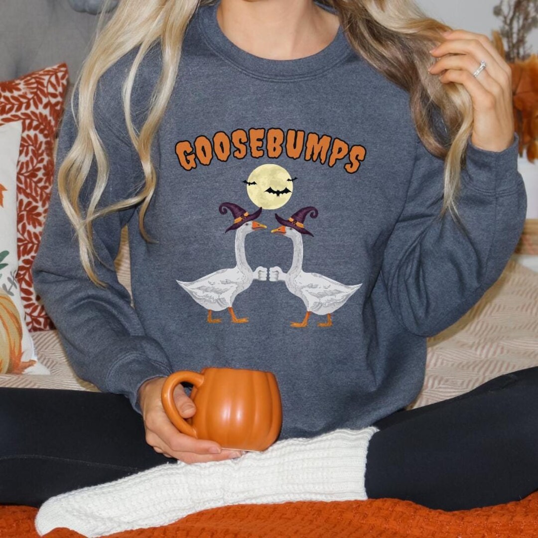 Goosebumps Digital Download PNG File, Cute Halloween Design, Fall PNG ...