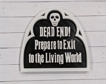 Scary Exit Sign - Etsy