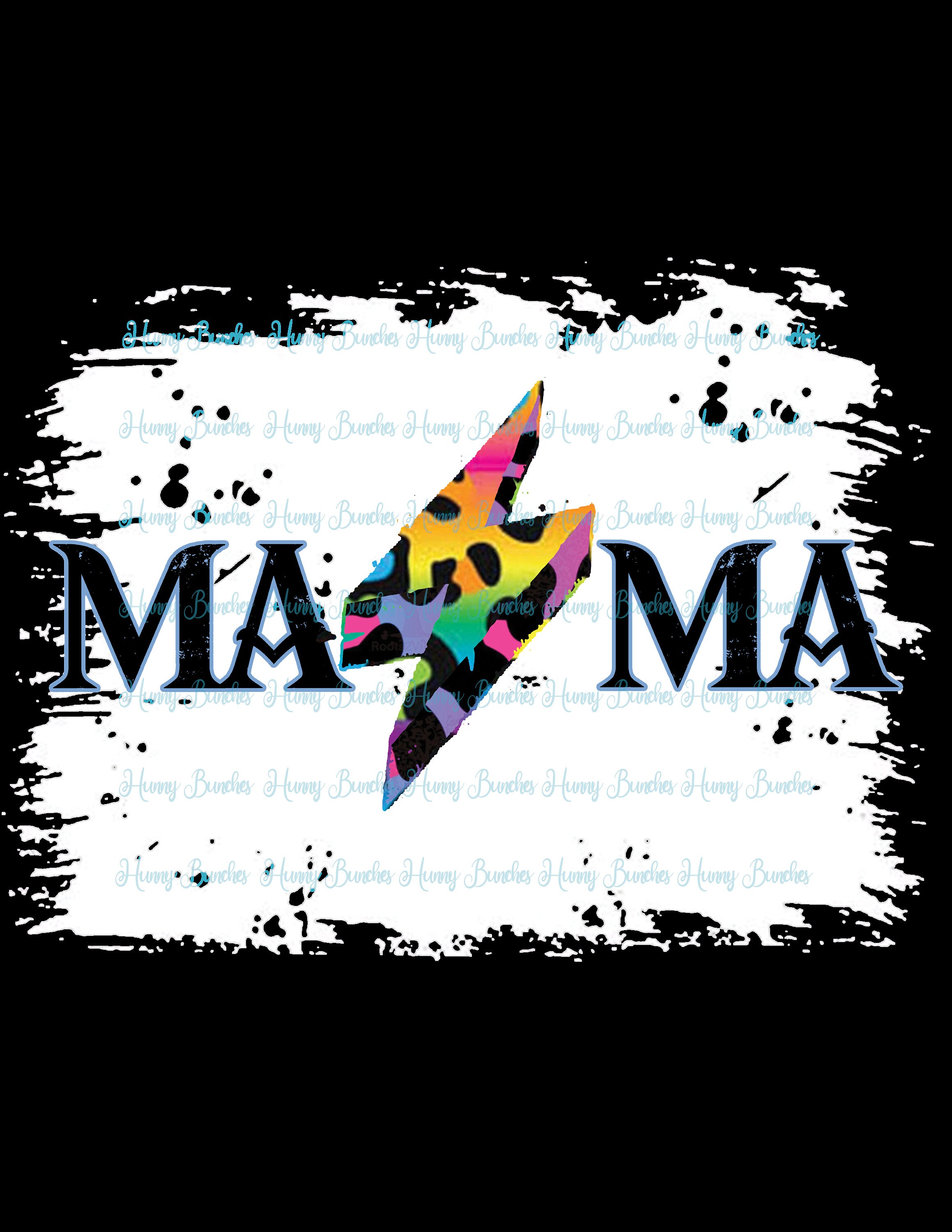 MAMA Lisa Frank Inspired Digital Designs | Sublimation | Png Jpg Svg - Etsy