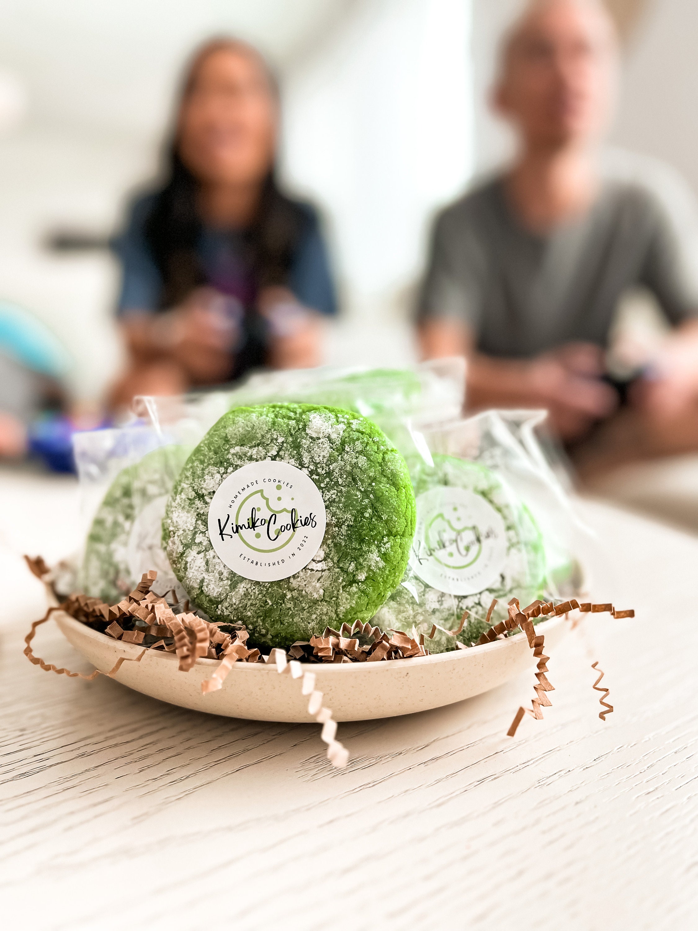 Ube and Buko Pandan Crinkle Cake Sugar Cookies - Etsy