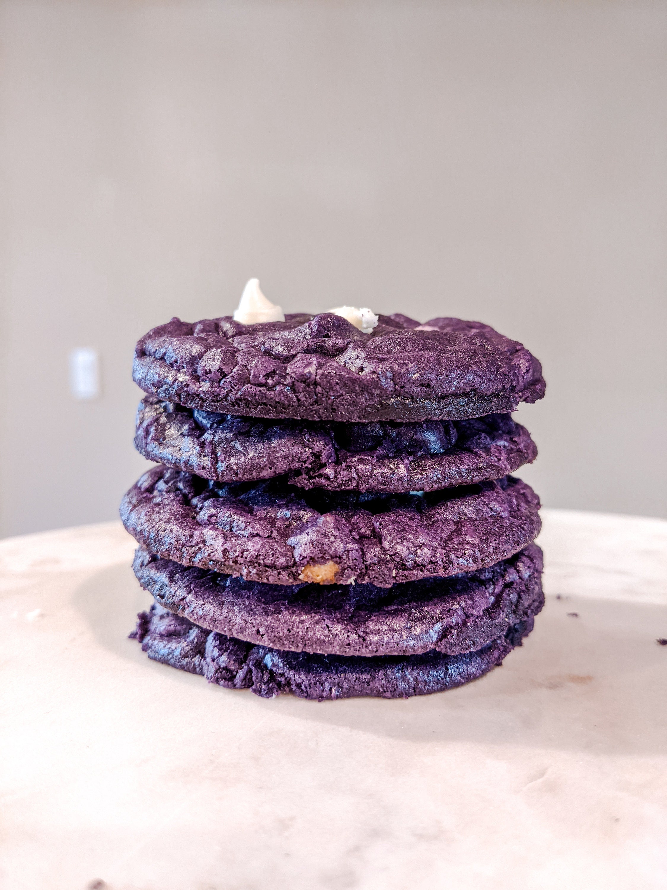 Ube White Chocolate Chip Cookies - Etsy