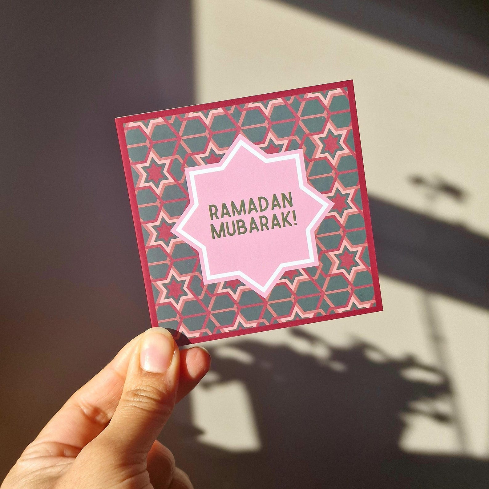 Pack of 8 Ramadan Cards | Eid Greeting Cards | With Envelopes | Islamic ...