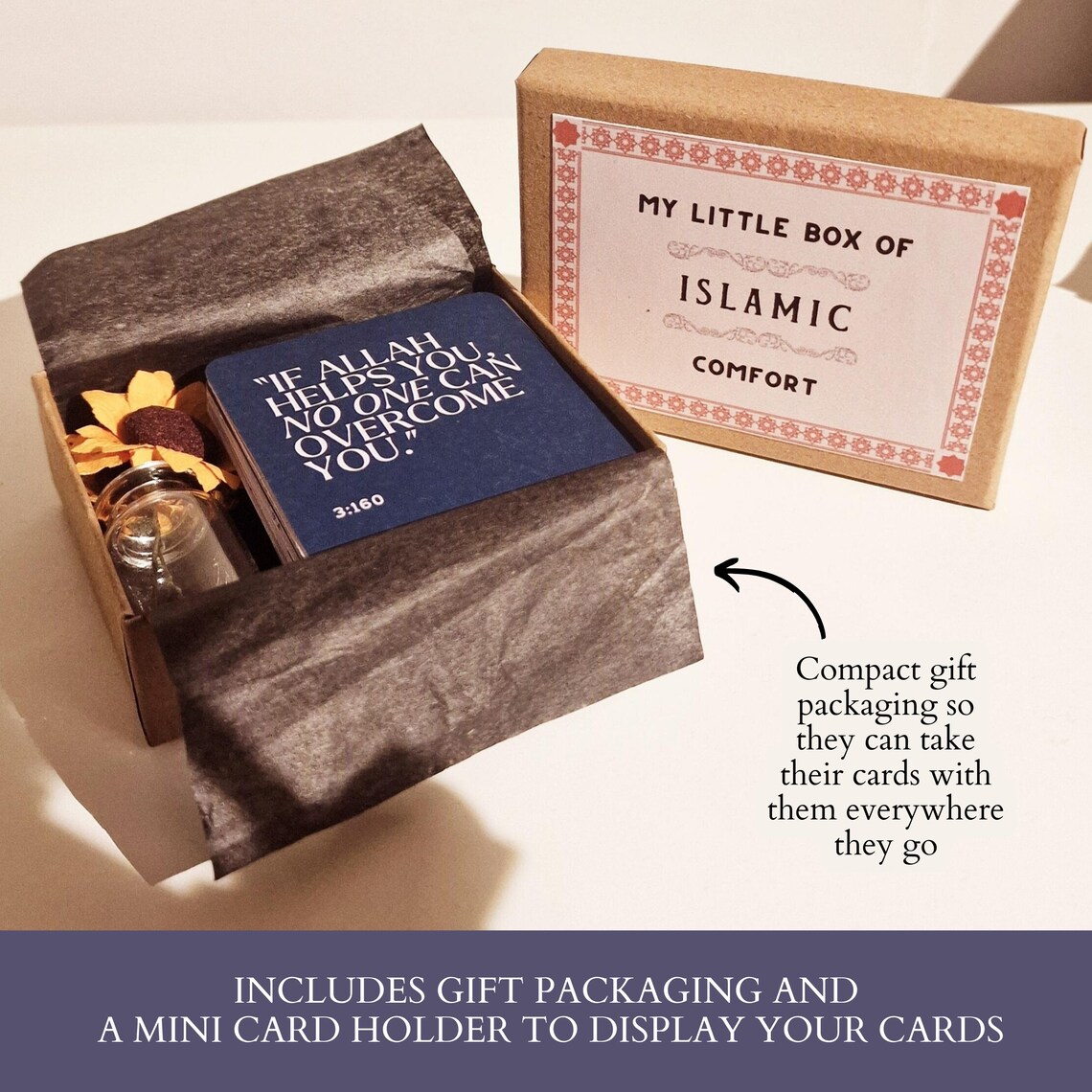 My Little Box of Islamic Comfort Letterbox Gifts Motivation Cards ...
