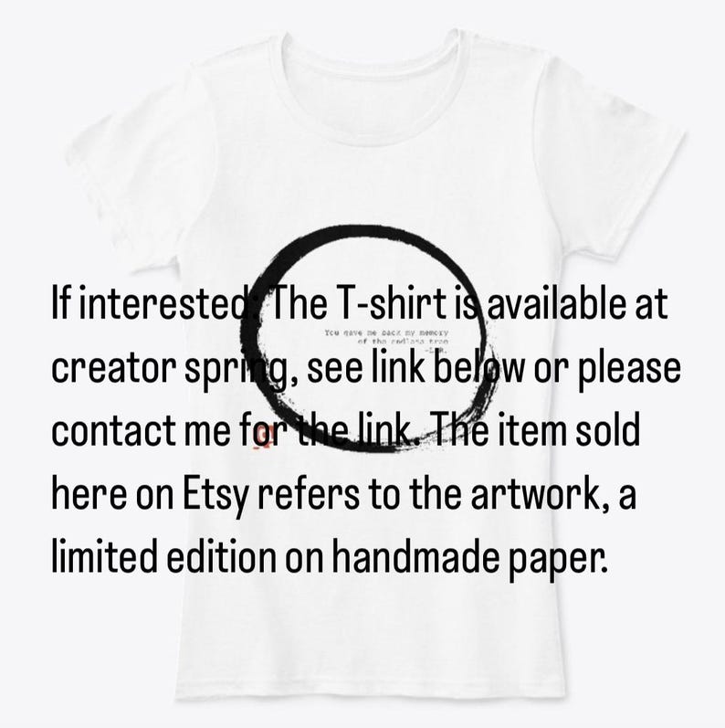 Memo[t]ree / Word Art Ink Poem Sumi-e Typography Letters Writing Enso ...