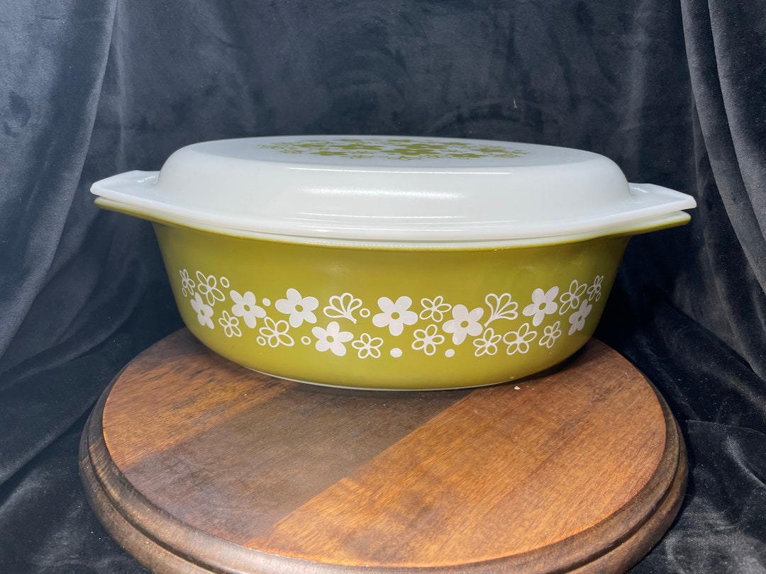 Pyrex Spring Blossom crazy Daisy 045 Casserole W/lid - Etsy