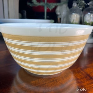 Vintage Pyrex Stripe 401-403 Mixing Bowls - Etsy