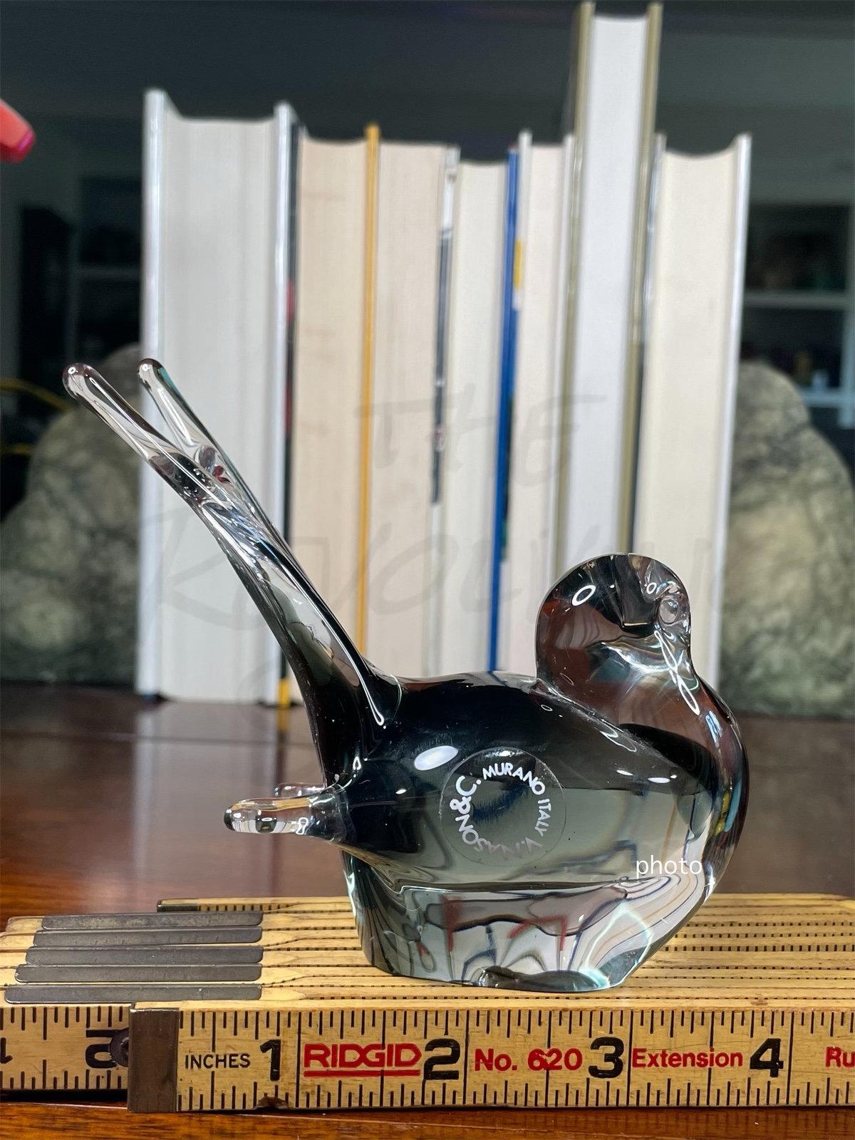 Leo Ward Cardinal, Murano Bird, or Hand-blown Blue/clear Little Bird ...