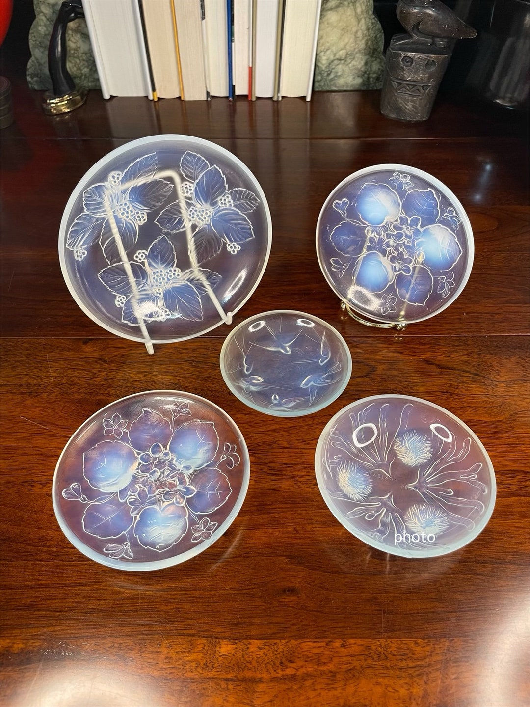 Vintage Sabino Opalescent Glass Dish / Bowls Choice - Etsy