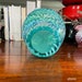 Vintage Fenton Aqua/blue Opalescent Daisy and Fern Water Pitcher - Etsy