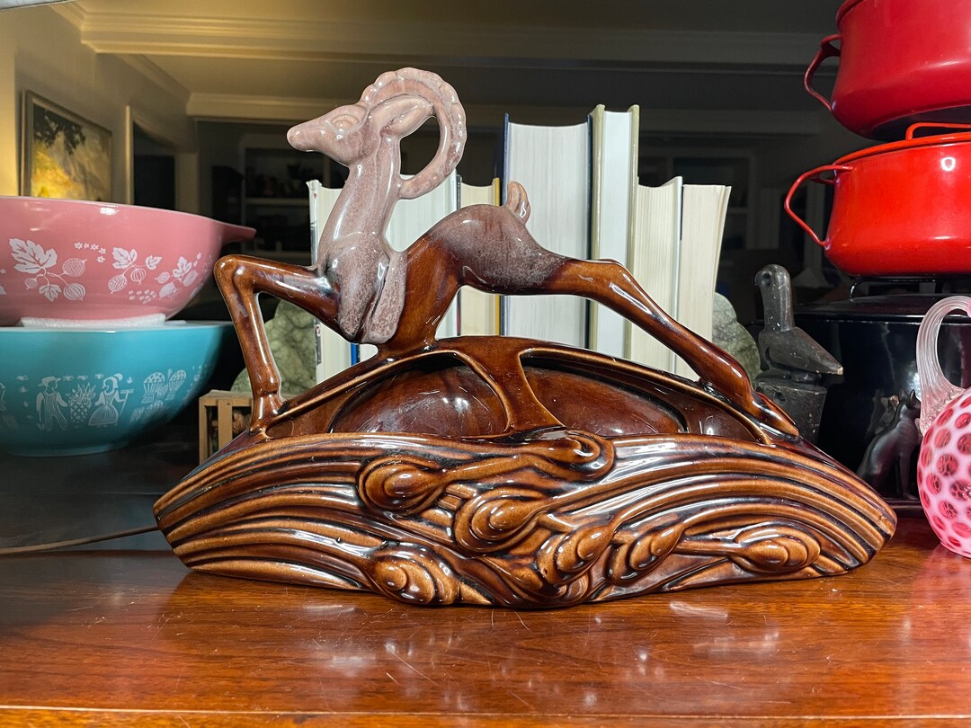 1950s Royal Haeger Gazelle TV Lamp/planter - Etsy
