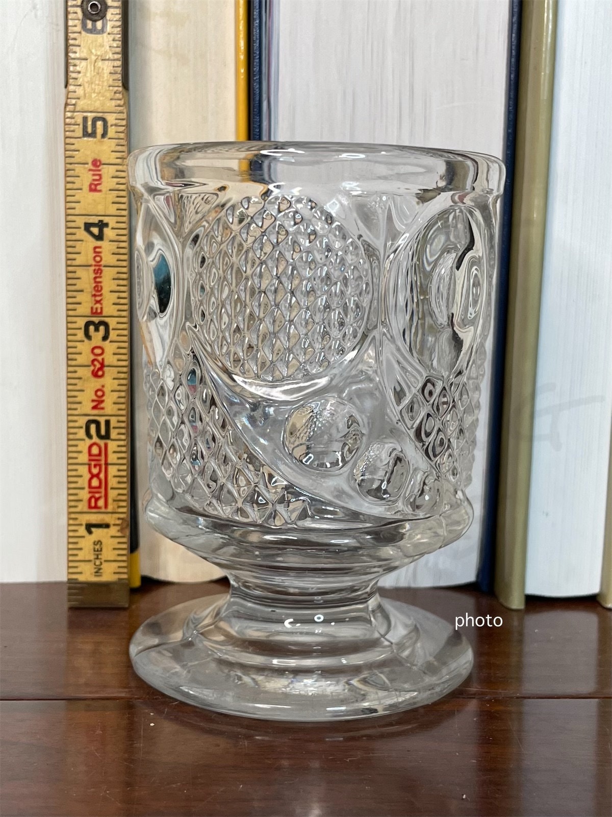 Vintage EAPG Horn of Plenty Flint Glass Spooner Circa 1850 - Etsy