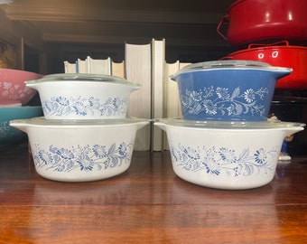 Pyrex Colonial Mist 403 2 1/2 Quart Mixing Bowl - Etsy