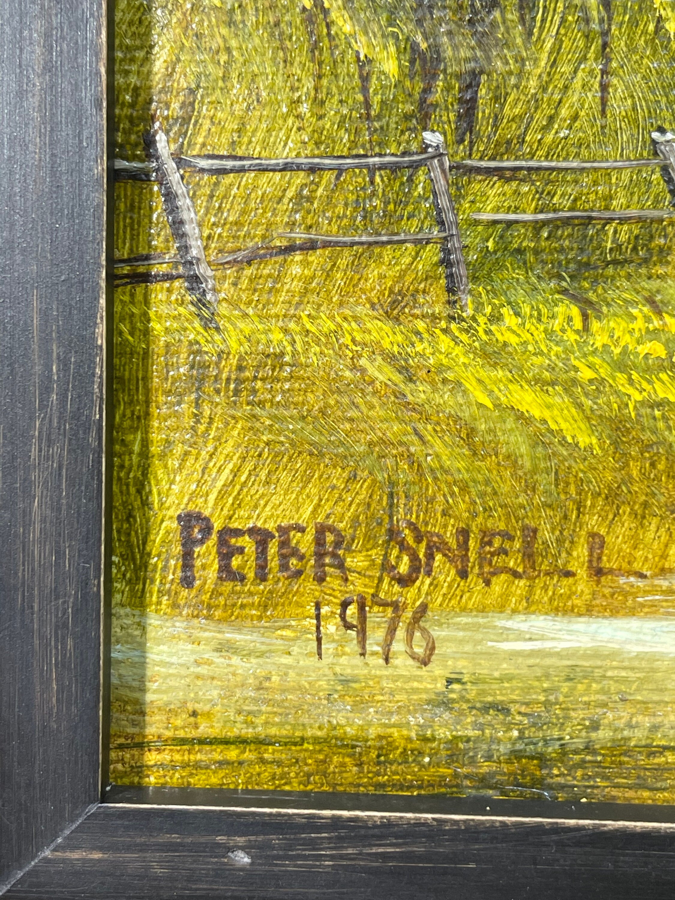 Original Landscape Painting by Peter Snell - Etsy