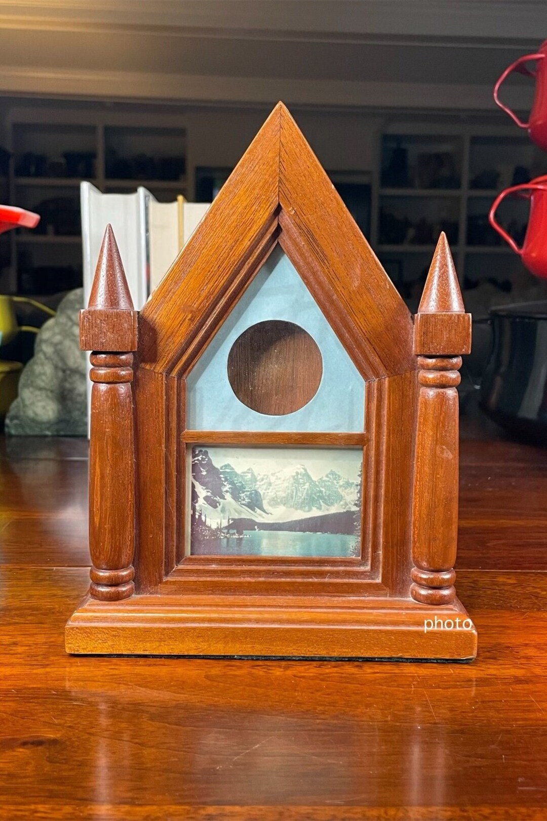 Vintage Wood Pocket Watch Display Case - Etsy