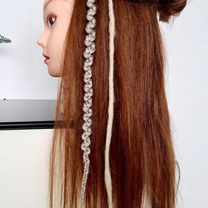 Dreadlock Clip/festival Hair Accessory/temporary Dreadlock Extension ...