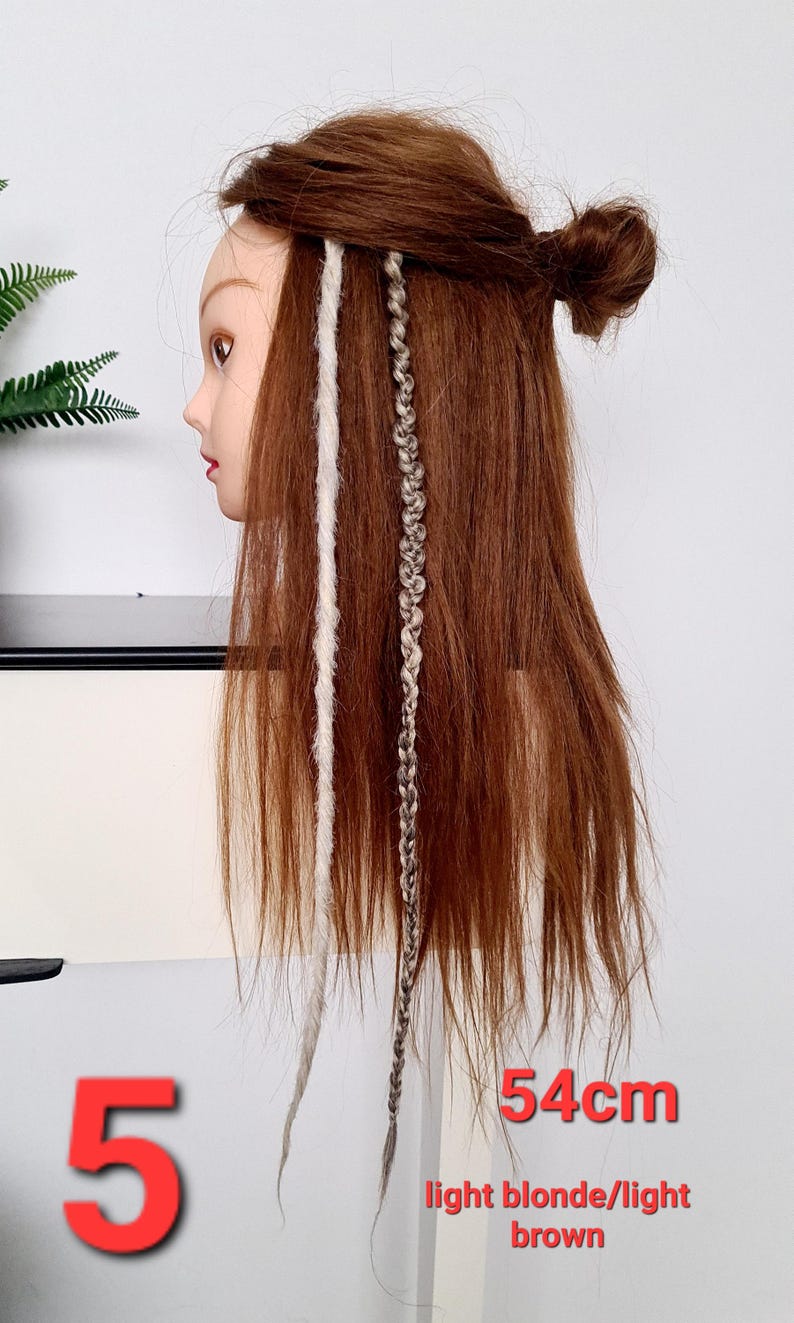 Dreadlock Clip/festival Hair Accessory/temporary Dreadlock Extension ...