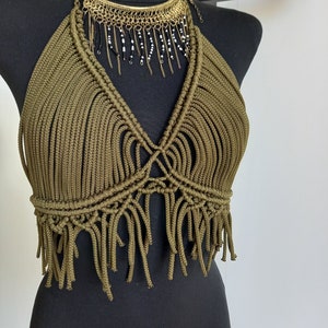 MACRAME CHIC TOP | Womens Macrame Top | Enchanting Beachwear | Macrame ...