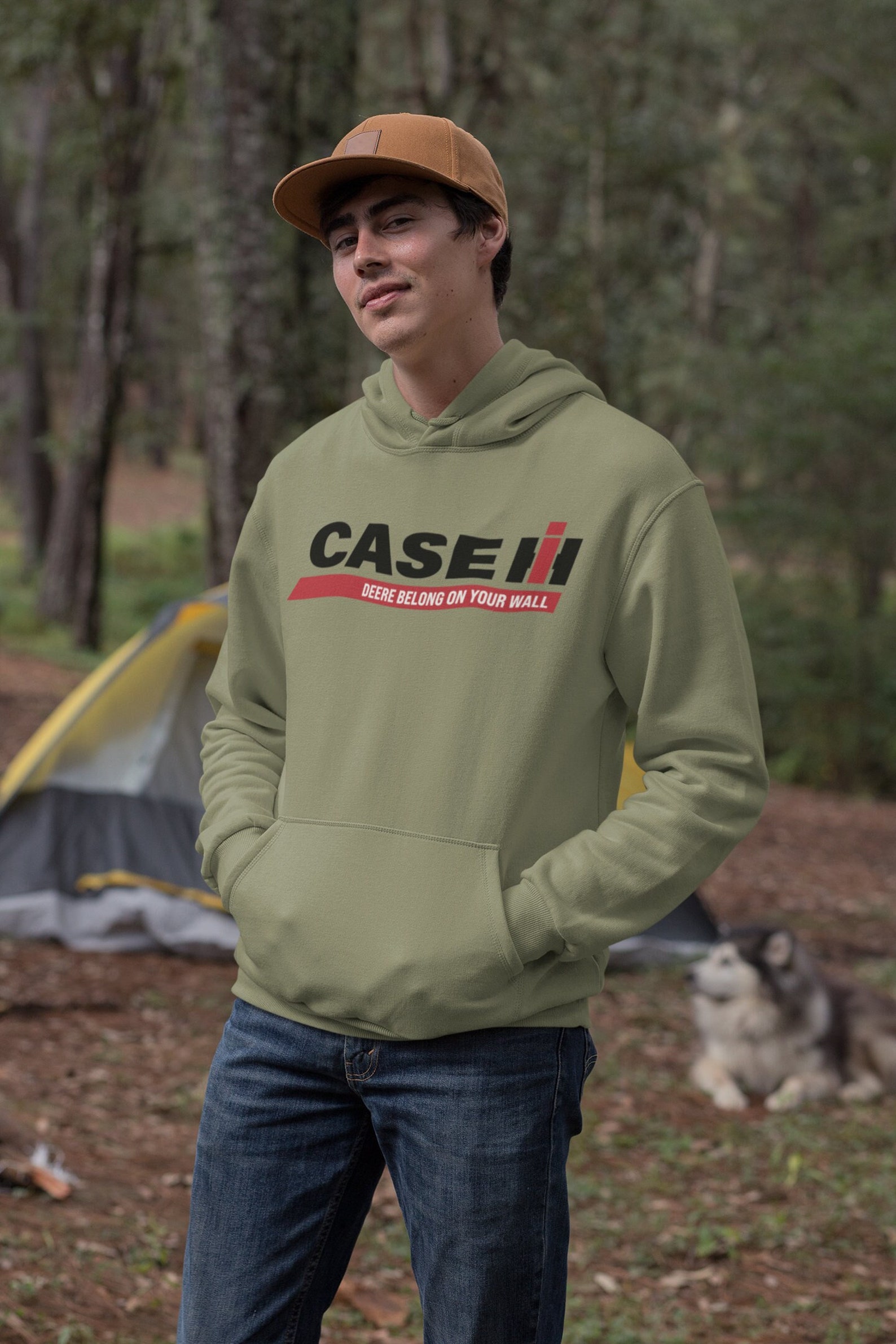 Case IH Hoodie: Deere Belong on Your Wall - Etsy