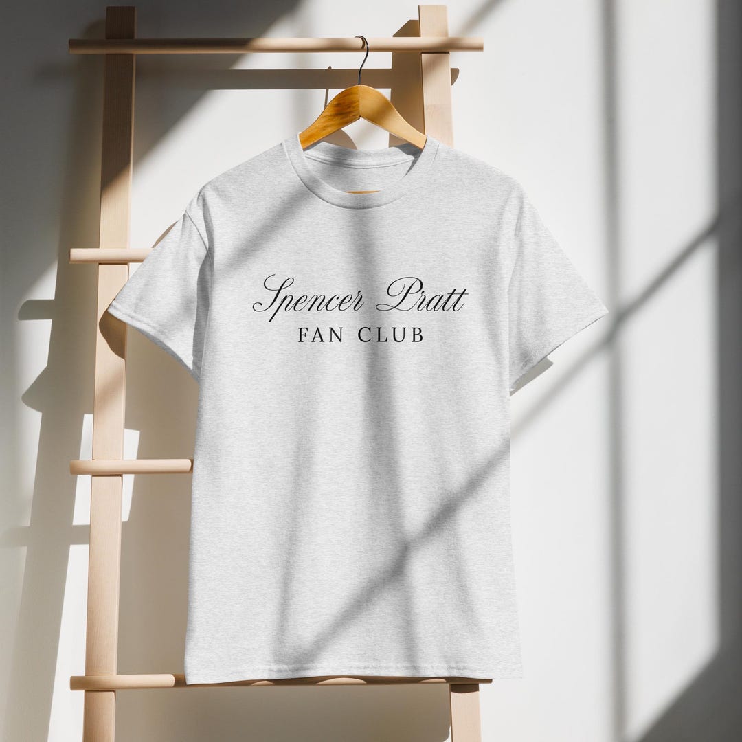 Spencer Pratt Fan Club T-shirt - Etsy