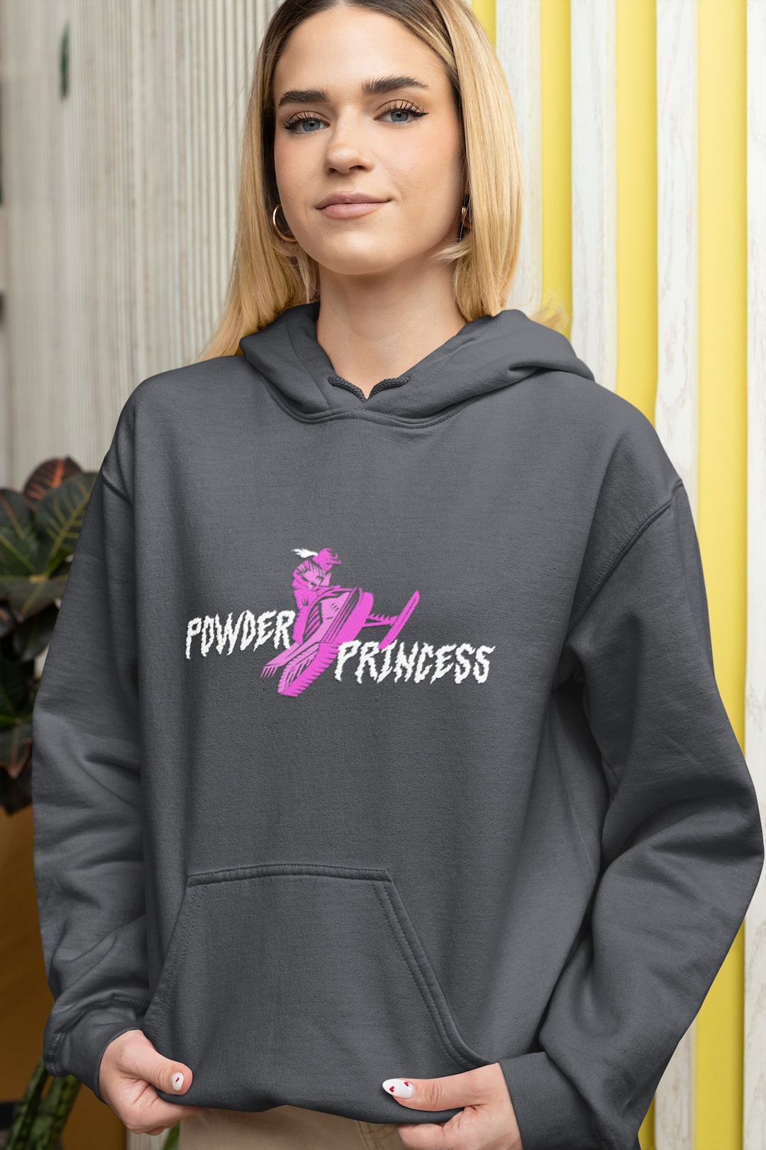 Powder Princess Snowmobile Hoodie for Snowmobile Girls - Etsy