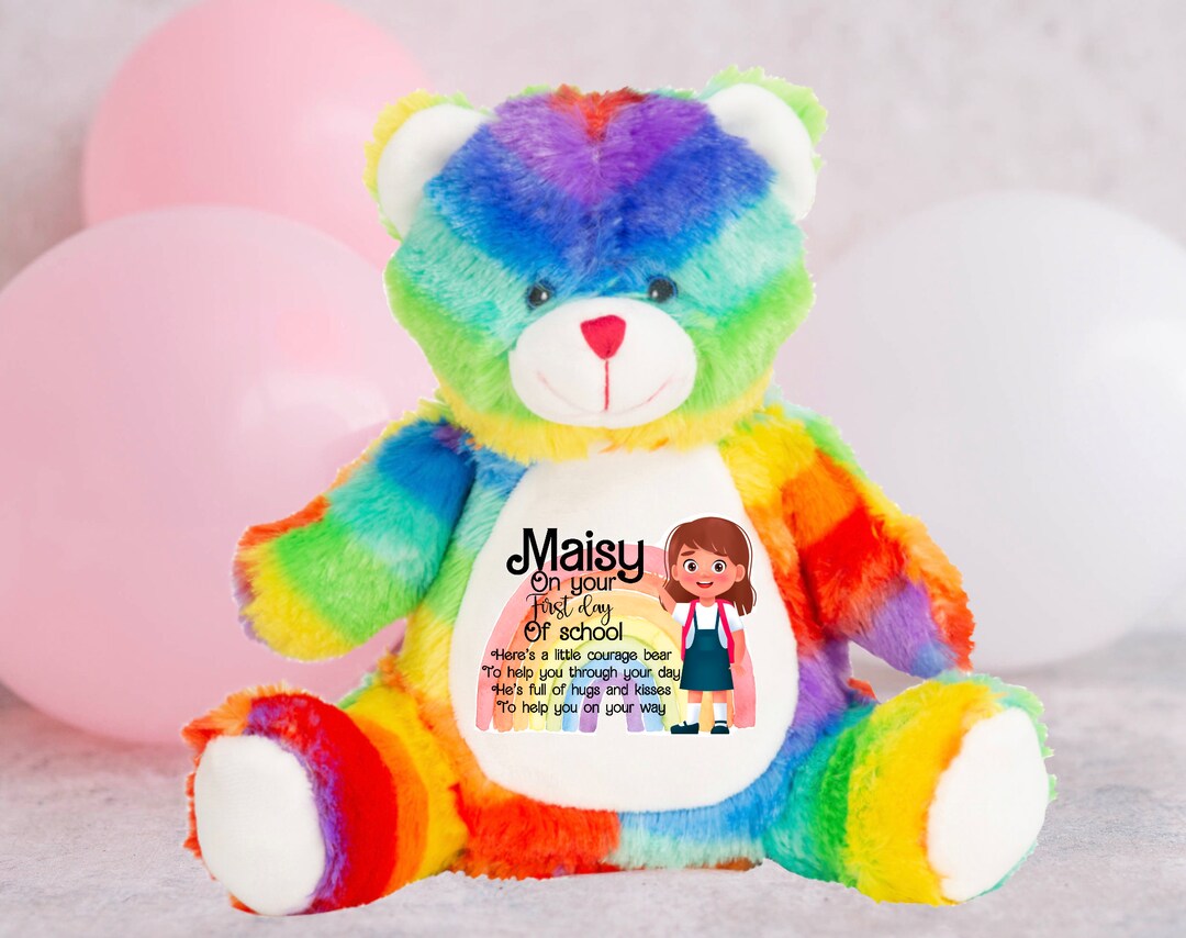 Personalised My First Day of School or Nursery Gift, Children’s Comfort ...