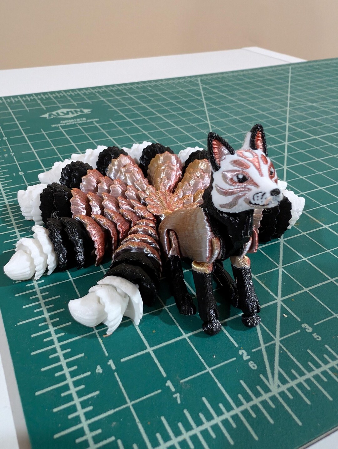 3D Printed Flexy Fox Kitsune #4 - Etsy