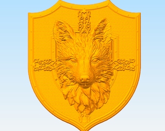 Fox for CNC, 3D STL Model, Cnc Router Engraver, Artcam, Aspire, CNC ...