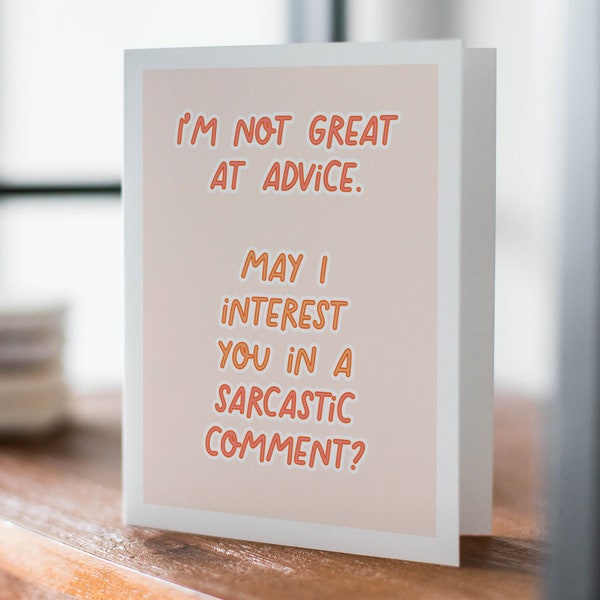Funny Sympathy Card - Etsy